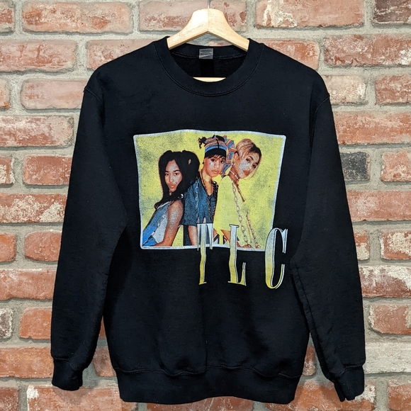 Shirts | Tlc Retro 9s Girl Group Crewneck | Poshmark